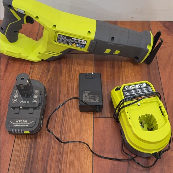 Other | Ryobi Cordless Reciprocating Saw With Battery And Charger ...